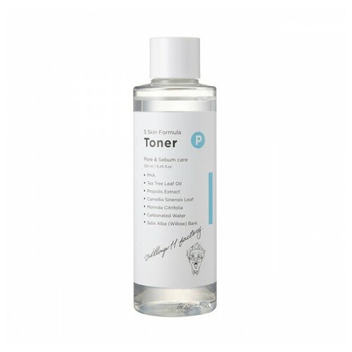 Тонер "Village 11 Factory", для ухода за порами, P Skin Formula Toner, 250 мл. 750510