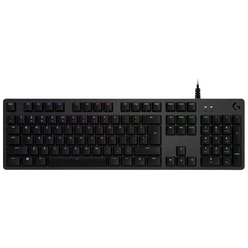 Клавиатура Logitech G G512 Carbon Logitech GX Brown, черный, русская
