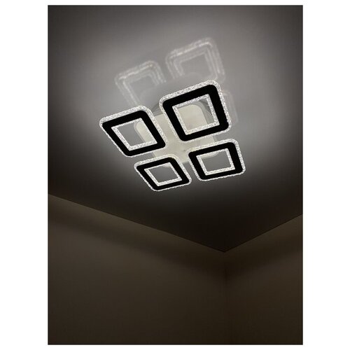 Люстра светодиодная LС8417/4B WH 152W+8W 385*385*75 RGB