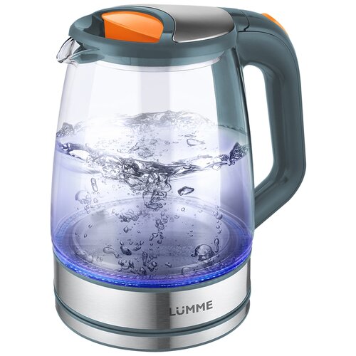 Чайник LUMME LU-157, серый янтарь