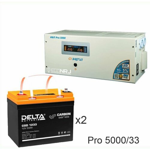 Энергия PRO-5000 + Аккумуляторная батарея Delta CGD 1233