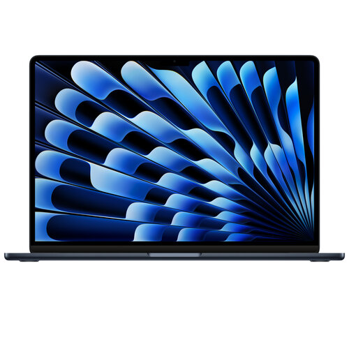 15.3" Ноутбук Apple MacBook Air 15 2024 2880x1864, Apple M3, RAM 8 ГБ, SSD 512 ГБ, Apple graphics 10-core, macOS, MRYV3HN/A, midnight, английская раскладка