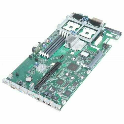 Материнская плата HP 409741-001 416436-501 iE7520 Dual Socket 604 6DDRII UW320SCSI U100 2PCI-X Video E-ATX 800Mhz для DL360G4p