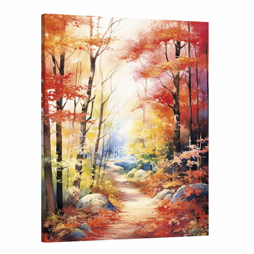 Интерьерная картина 50х70 "Осенняя симфония"