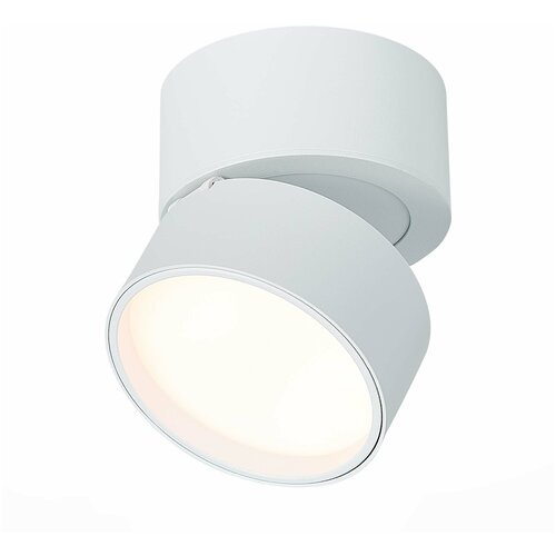 ST651.532.09 Светильник потолочный поворотный Белый LED 1*9W 3000K 720Lm Ra>90 120° IP20 D85xH87 170-240VV