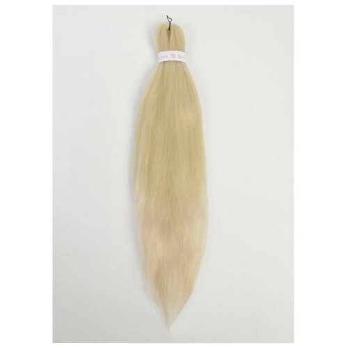 Queen fair SIM-BRAIDS Канекалон однотонный, гофрированный, 65 см, 90 гр, цвет блонд(#613)
