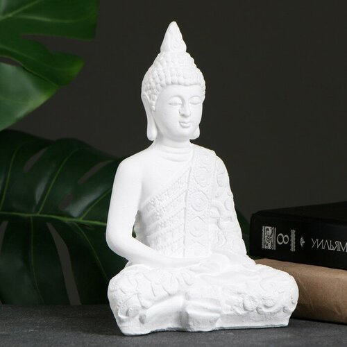 Хорошие сувениры Фигура "Будда малый" 16х9х23см белая