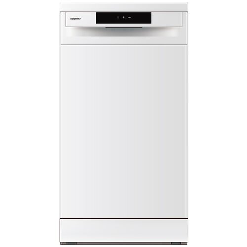 Посудомоечная машина NORDFROST FS4 1053 W, отдельностоящая, 5 программ,3 корзины, цвет белый