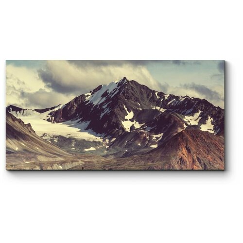 Модульная картина Горный пейзаж Аляски 120x60