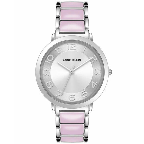 Наручные часы ANNE KLEIN Metals 3921LVSV, серебряный, розовый