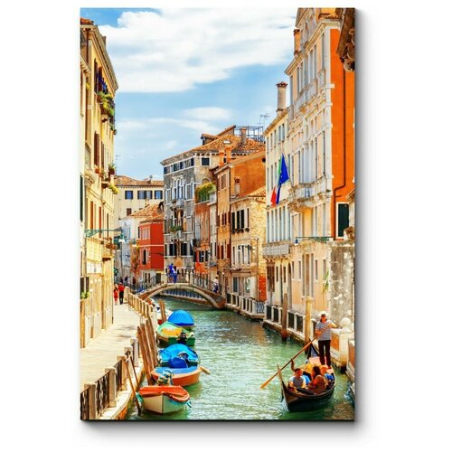 Модульная картина Вид на канал Рио-Марин, Венеция30x45