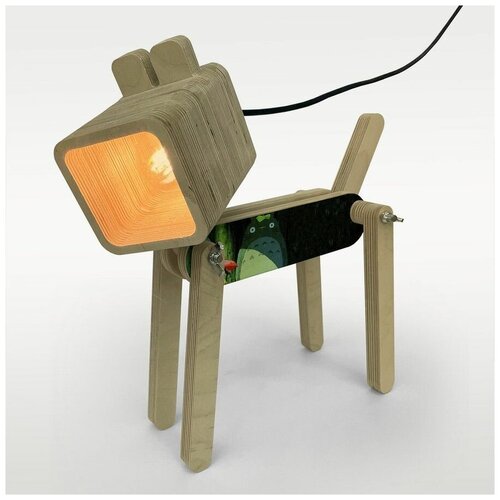 Настольная лампа светильник "Собака" модель Аниме - 527