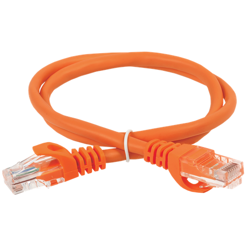 Патч-корд ITK RJ-45 - RJ-45 C5EU, 5E UTP, 5 м, 1 шт., оранжевый