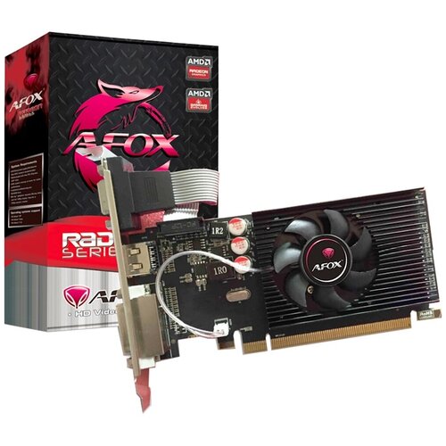 Видеокарта AFOX Radeon R5 230 2048Mb LP Single Fan (AFR5230-2048D3L5)