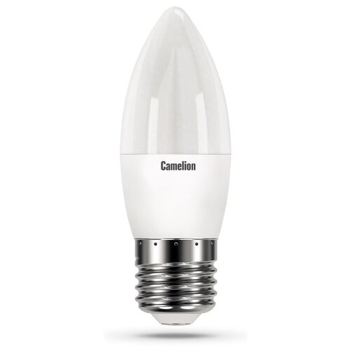 Лампа светодиодная Camelion 13564, E27, C35, 10 Вт, 6500 К