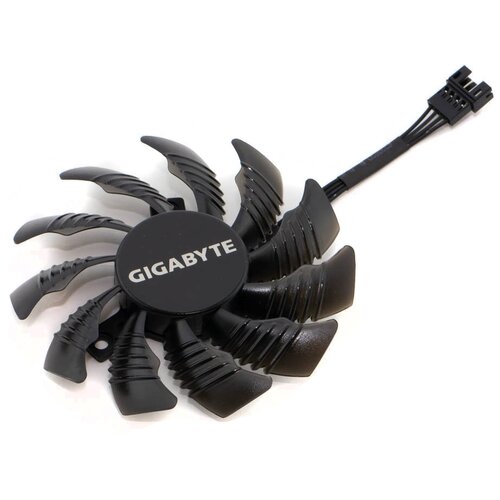 Вентилятор для видеокарты GIGABYTE T128010SU, черный