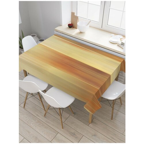 Скатерть прямоугольная JoyArty на кухонный стол "Металлические полосы" из оксфорда, 180x145 см