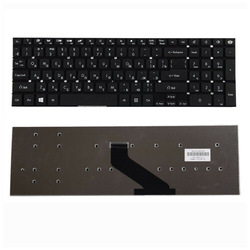 Клавиатура для Packard Bell EasyNote P5WS0, TV11HC, TS11 (MP-10K33SU-698, V121702FS1, PK130HJ1B04, чёрная)