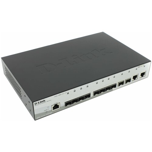 Коммутатор D-Link DGS-1210-12TS/ME управляемый 12х10/100/1000 2хSFP