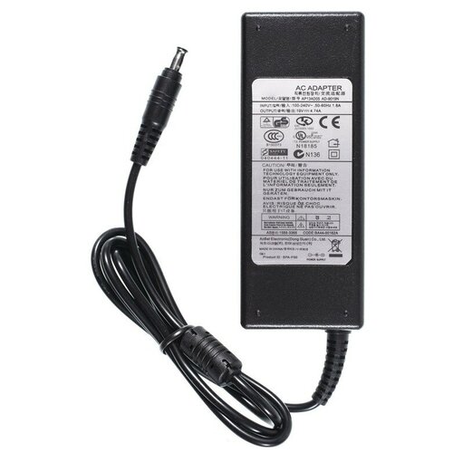 Зарядка для ноутбука Samsung R540, RV513, RV520, R530, RV511, NP300E5C, NP355V5C / без сетевого кабеля