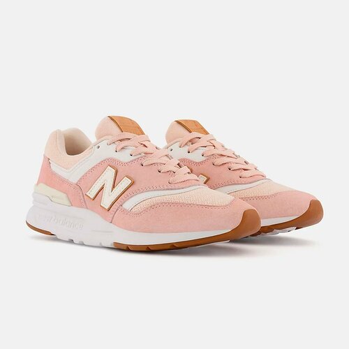 Кроссовки New Balance 997H, размер 8, белый, розовый