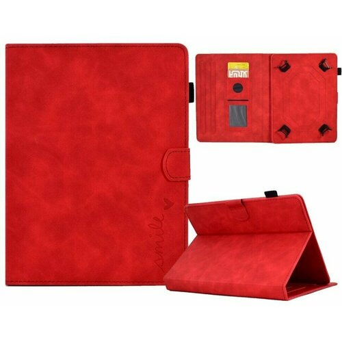 Универсальный чехол Folio Stand для планшета 8 дюймов (красный)