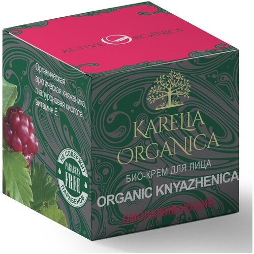 Био-крем для лица Фратти Karelia Organica Organic Knyzhenika Омолаживающий 50 мл