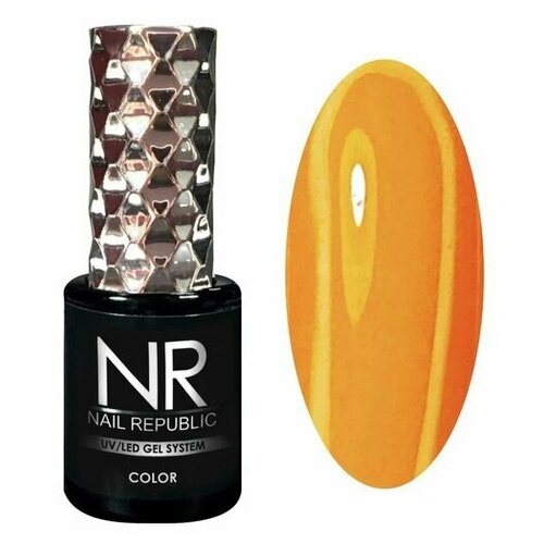 Nail Republic гель-лак для ногтей Color, 10 мл, 10 г, 248 оранжевое пламя