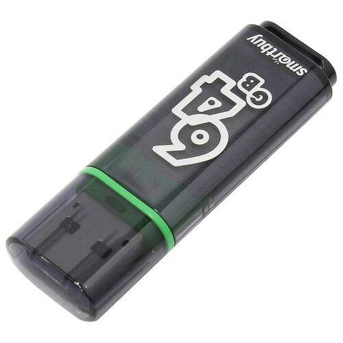 Флешка SmartBuy Glossy USB 3.0 64 GB, черный