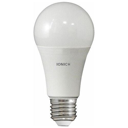 Лампочка Ionich ILED-SMD2835-A60, Красный свет, E27, 20 Вт, Светодиодная