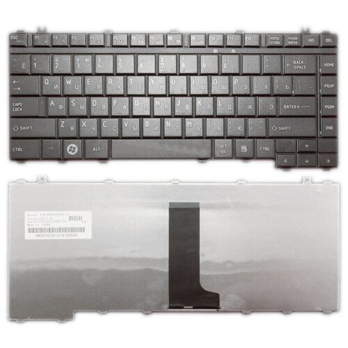 Клавиатура для ноутбука Toshiba NSK-TAE0F черная