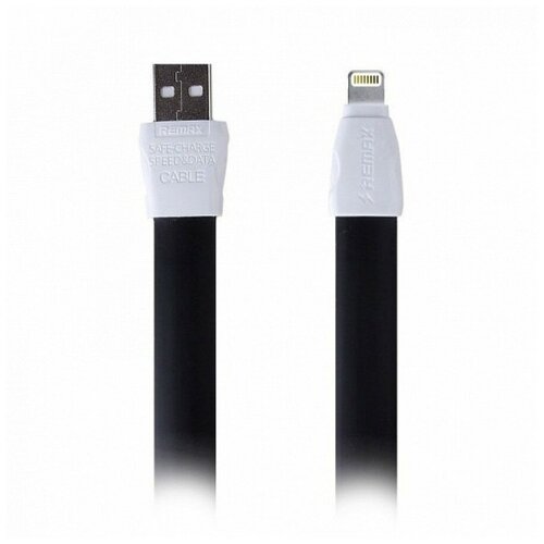 Кабель USB REMAX RC-011i Full Speed 2, USB - Lightning, 2.1А, 1 м, черный