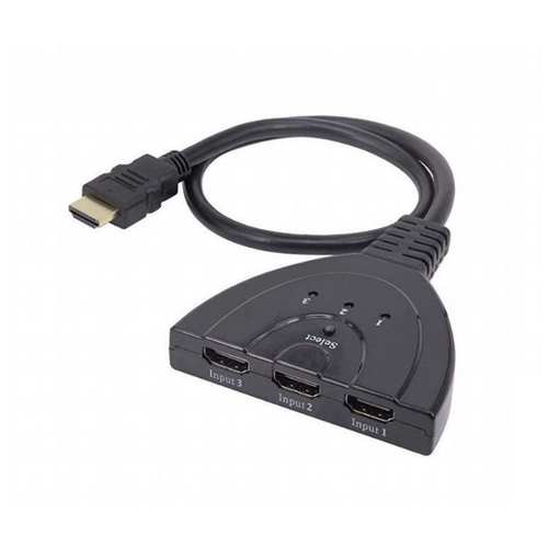 HDMI switcher: 3 in - 1 out / для удобного переключения между устройствами