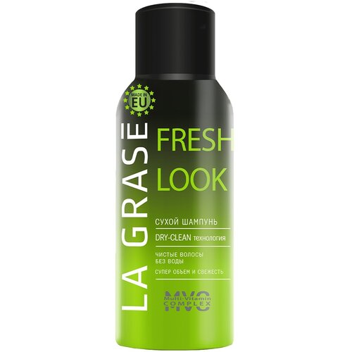 Сухой шампунь для волос La Grase Fresh Look 100 мл .