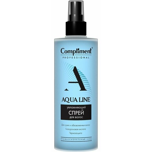 Compliment Professional Aqua Line Увлажняющий Спрей для укладки волос 250мл