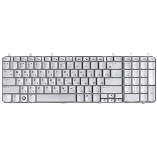 Клавиатура для ноутбука HP PAVILION DV7-1140ES серебристая