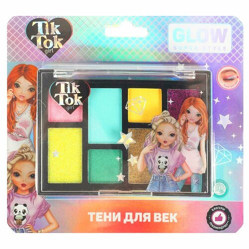 Косметика для девочек тени для век, 9 г. TIK TOK GIRL