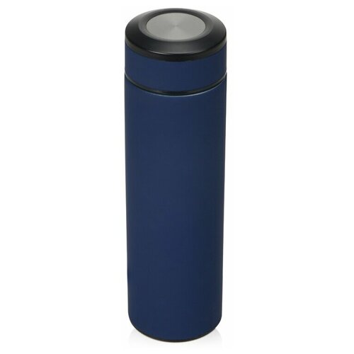 Термос «Confident» с покрытием soft-touch 420 мл, цвет темно-синий