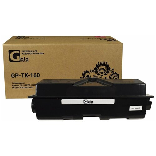 Картридж Galaprint TK-160 для Kyocera FS-1120/FS-1120D/FS-1120DN/ECOSYS P2035/P2035d 2500 копий лазерный, совместимый