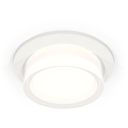 Встраиваемый светильник Ambrella Techno XC6512063, GU5.3, кол-во ламп:1шт, Белый