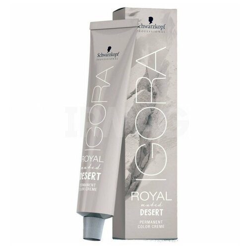 Schwarzkopf Professional Royal крем-краска Muted desert, 7-24 средний русый пепельный бежевый