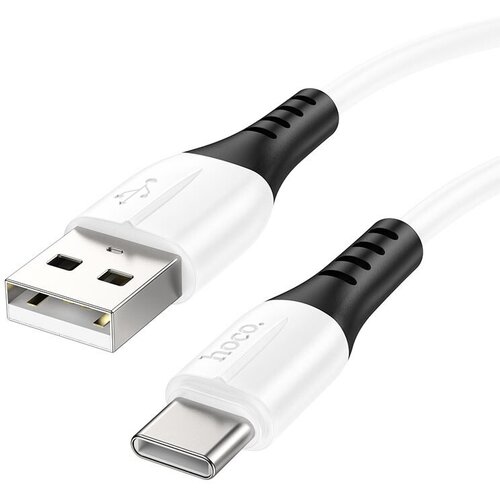 Кабель USB - Type-C HOCO X82, 1.0м, 3.0A, цвет: белый