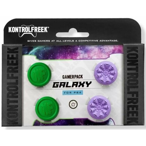 Насадки на стики FPS KontrolFreek Gamepack Galaxy для геймпада Sony PS4, PS5, Xbox 360 накладки №62