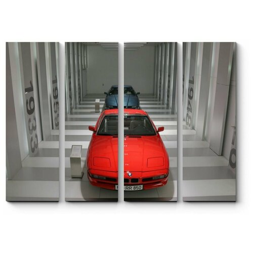 Модульная картина Музей BMW в Мюнхене90x68