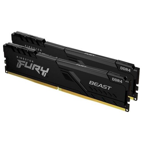 Оперативная память Kingston FURY Beast 64 ГБ (32 ГБ x 2 шт.) DDR4 DIMM CL16