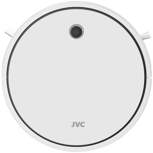 Робот - пылесос JVC 2 в 1 сухая и влажная уборка, 4 режима, турбо щетка, HEPA фильтр, голосовой помощник, смартфон-управление Smart life, Wi-Fi