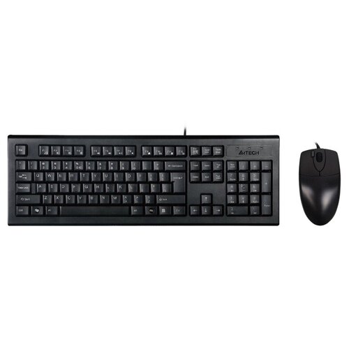 Набор клавиатура+мышь A4Tech KR-8520D клав: черный мышь: черный USB