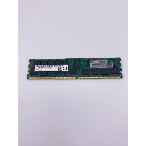 Оперативная память HPE 16GB (1x16GB) 2Rx4 PC4-2400T-R DDR4 Reg 836220-B21, 809081-081, 846740-001