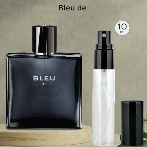 Gratus Parfum Bleu de духи мужские масляные 10 мл (спрей) + подарок