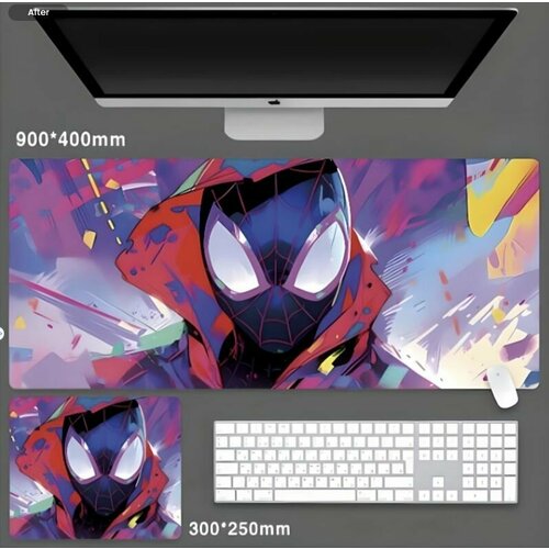 Коврик для мыши большой 900 х 400 х 3 мм , Компьютерный коврик , Игровой коврик для мышки, Коврик игровой Ultimate Spider-Man 13